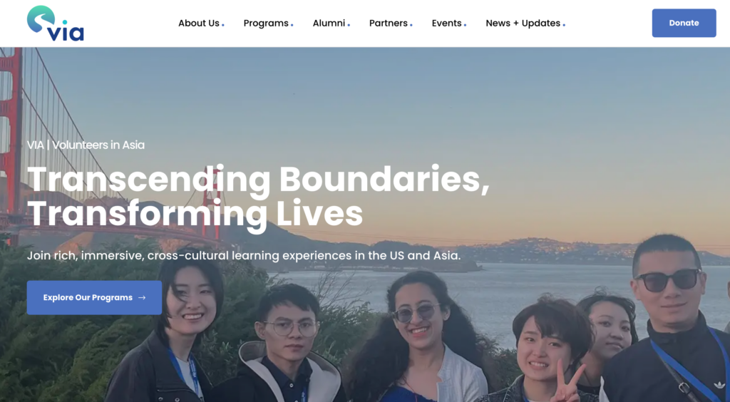 VIA | Volunteers in Asia